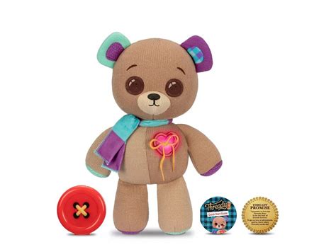 اسباب بازی فقط توی توی Toy Toy تِردی خرس چشم دکمه ای رباتیک Thready