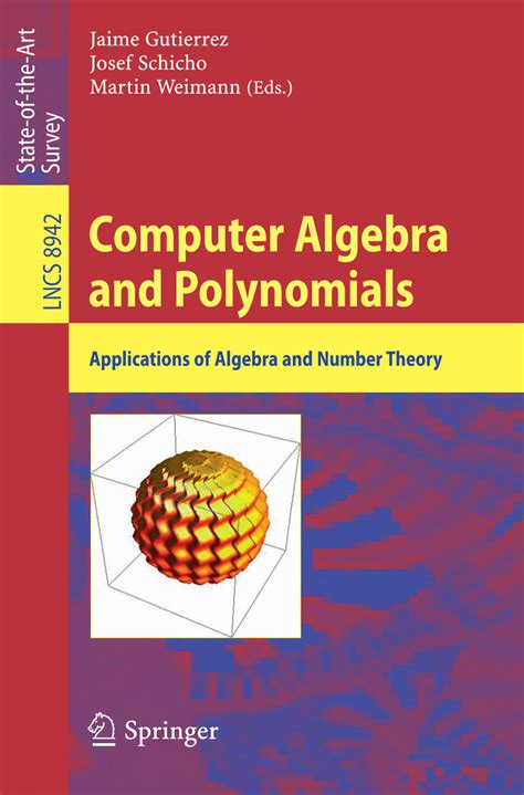 Pdf Computer Algebra And Polynomials Applications Of Algebra And