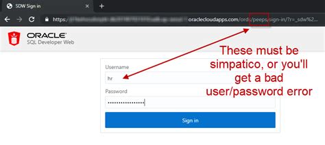 Creating HR In Oracle Autonomous Database W SQL Developer Web