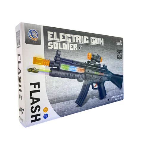 Soldiers Electric Flash Gun Toyspark