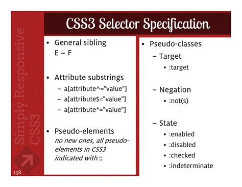 css3 selector specification general