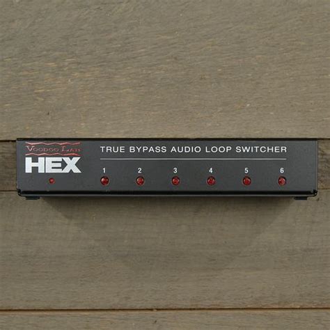 Voodoo Lab Hex Midi Controlled Audio Loop Switcher Effects Chicago Voodoo Lab Hex Midi Controlled Audio Loop Switcher Effects Chicago