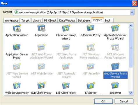Pb115 Web开发 Webservice之proxy的创建proxy Imported From Web Service Via