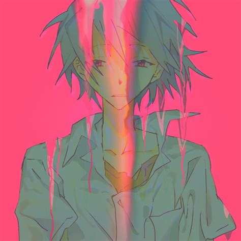 Nagisa Kaworu Neon Genesis Evangelion Drawn By Fishcoooo Danbooru
