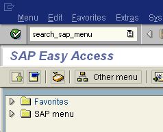 Finding A Transaction In The SAP Menu SAP123 Com