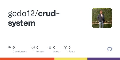 GitHub Gedo Crud System