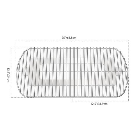 Weber Griddle 2 Pack Cast Iron Grill Grates For Weber Traveler Portable