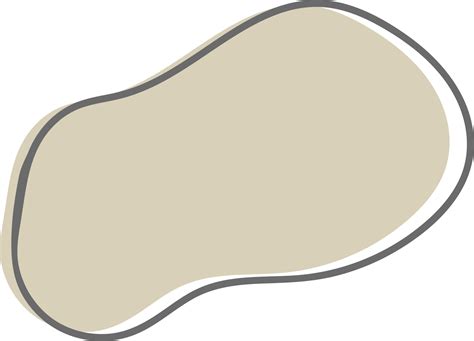 Organic Blob Shapes Hand Drawn Illustration PNG