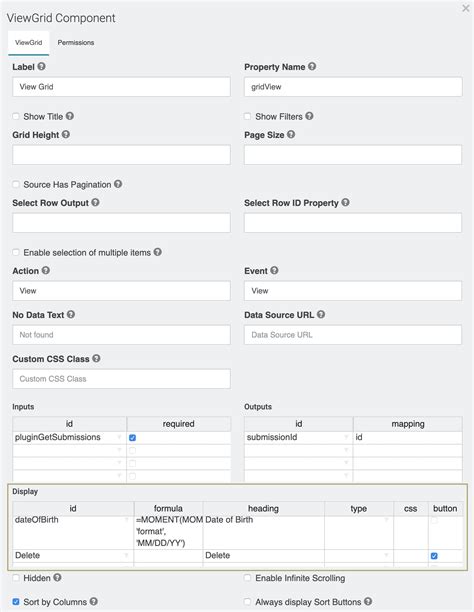 Dashboards Use Case Showing A Delete Button In A Simple Dashboard