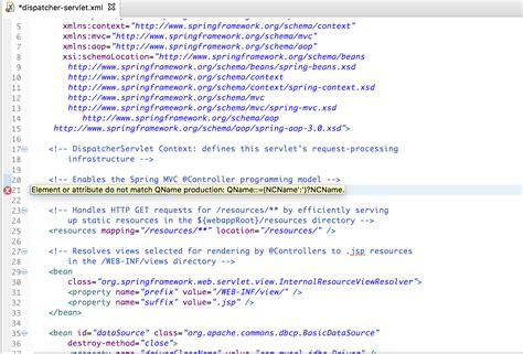 Xml Element Or Attribute Do Not Match QName Production QName NCName NCName Stack