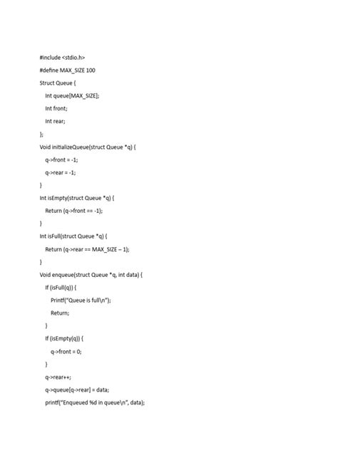 Assignment Queue Pdf Queue Abstract Data Type Computer Programming