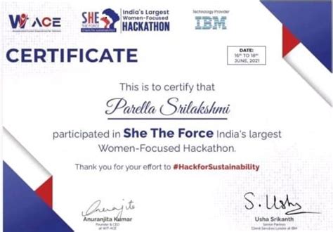 Sri Lakshmi Parella On Linkedin Hackathon Shetheforce Womenintech