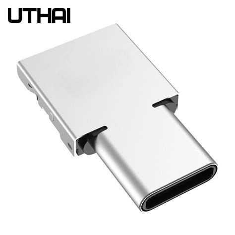 Uthai C21 Mini Type C Otg Adapter Usb Til Type C Grandado