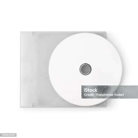 클리핑 경로가 있는 흰색 배경에 격리된 상자 커버 템플릿이 있는 사실적인 흰색 Cd 0명에 대한 스톡 사진 및 기타 이미지 0명 Mp3 플레이어 공란 Istock