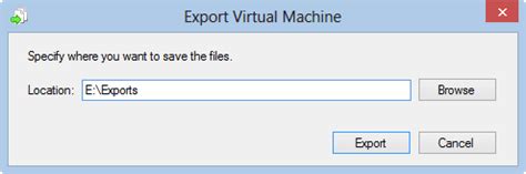 How To Export Hyper V Virtual Machines