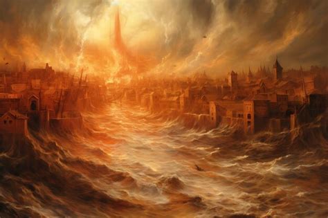 Inferno Insights Premium Ai Generated Image