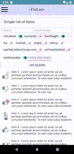 Text In Flatlist Is Not Selectable On Android · Issue 26264 · Facebook React Native · Github