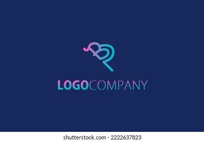 Logo Bp Letter Shape Monogram Stock Vector Royalty Free Shutterstock