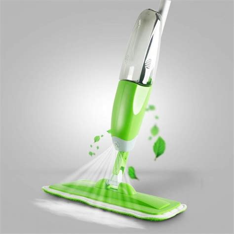 Швабра с распылителем воды универсальная для мытья полов и окон Healthy Spray Mop с насадкой из