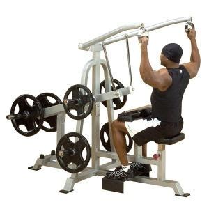 Body Solid Leverage Plate Loaded Lat Pulldown - New | Rebirth Fitness