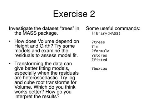ppt linear regression models in r session 2 powerpoint presentation