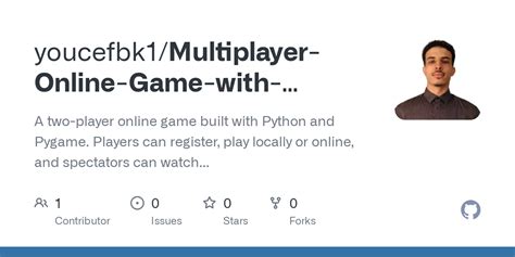 Github Youcefbk1multiplayer Online Game With Python Pygame A Two
