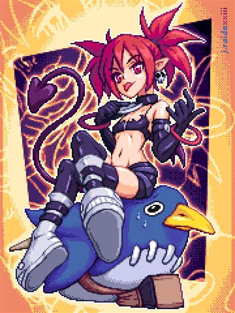 Etna And Prinny Disgaea Drawn By Jraido Danbooru