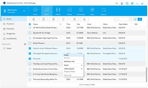 How To Delete Songs From IPod Classic Easily And Quickly Dr Fone
