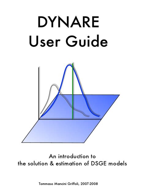 Dynare User Guide An Introduction To The Solution And Estimation Of Dsge Models Pdf