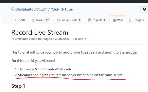 Rtmp Not Sending Stream Recording To Encoder · Issue 119 · Wwbnavideo