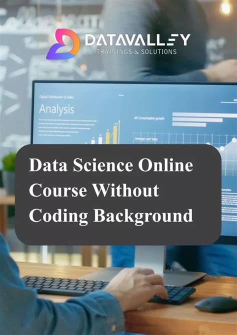 PPT Data Science Online Course Without Coding Background PowerPoint Presentation ID
