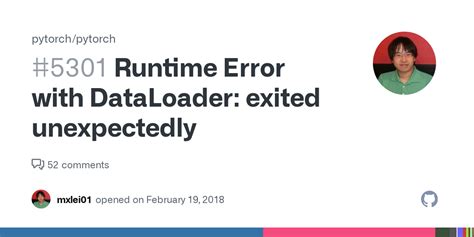 Runtime Error With Dataloader Exited Unexpectedly · Issue 5301
