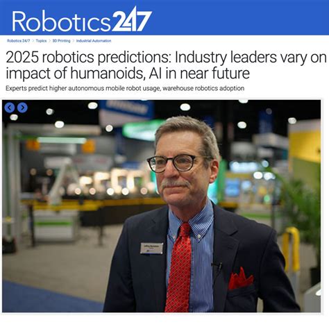 A3 Association For Advancing Automation On Linkedin 2025predictions Automation Humanoids Ai