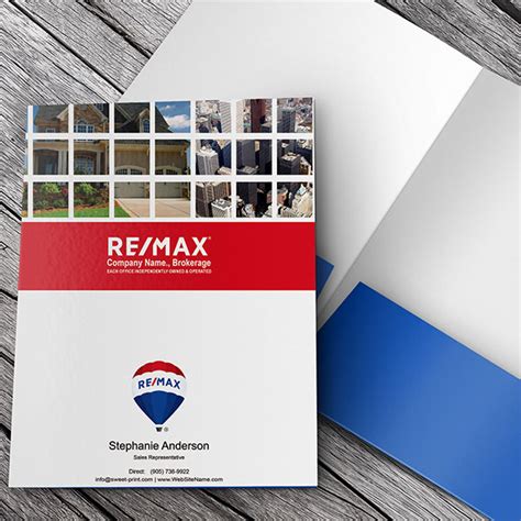 Presentation Folders Single Sided Sweet Print Inc