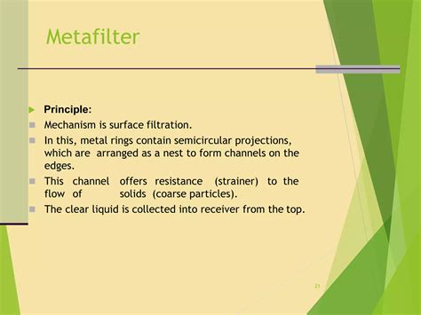 filtration theory of filtration application of filtration