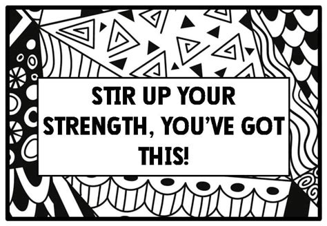 Stir Up Your Strength Youve Got This 6 Latte Coloring Pages Latte