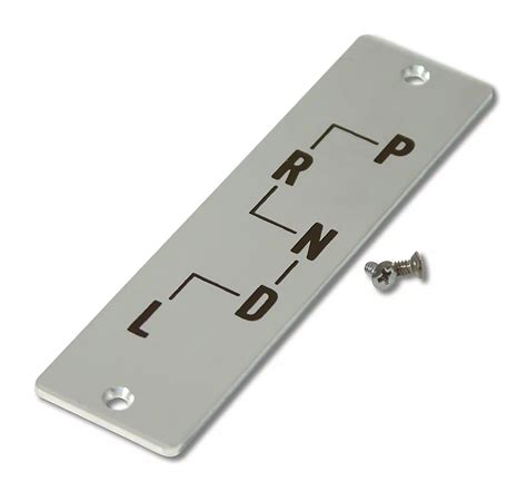 Auto Accessories Of America Ecklers Automatic Shifter Indicator Plate 27343 1962 Corvette C1