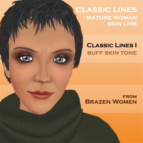 Second Life Marketplace Classic Lines I Buff Tone Aged Skin 4 Pack