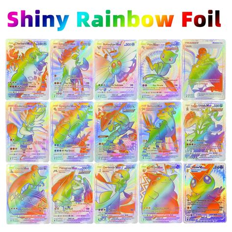 Rainbow Pokemon Cards List