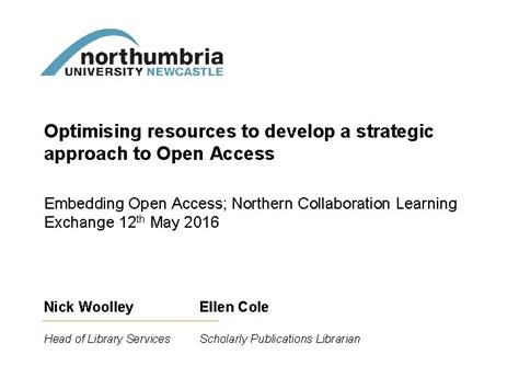 optimising resources to develop a strategic approach to