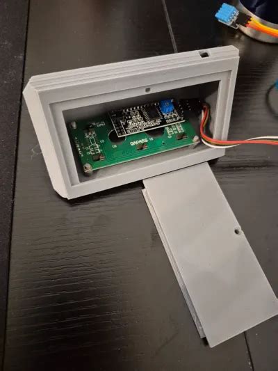 Lcd 1602 Case Arduino Esp32 Project Box By Diy Of Things Makerworld