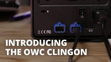 OWC ClingOn USB Type C And Thunderbolt 3 Connector