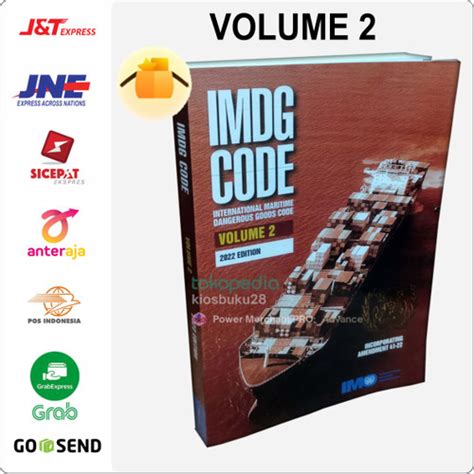 Jual Buku Imdg Code Supplement 2022 Terbaru Mfag Ems Guide Jakarta