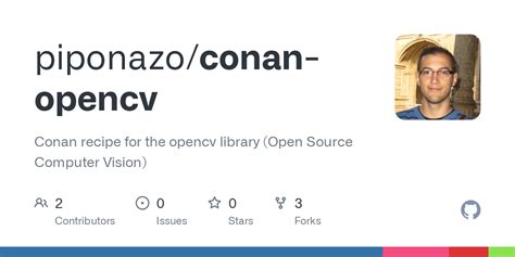 GitHub Piponazo Conan Opencv Conan Recipe For The Opencv Library Open Source Computer Vision
