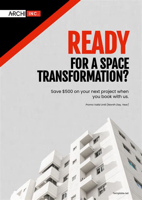 Free Architecture Facebook Ad Template To Edit Online