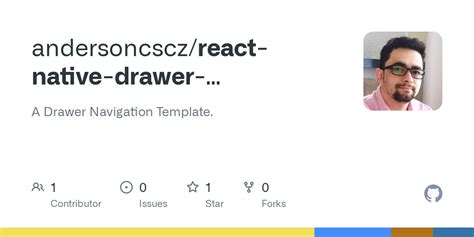Github Andersoncscz React Native Drawer Navigation Template A Drawer Navigation Template