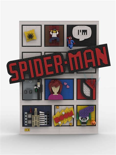 레고로 만들어본 마블 코믹스 스파이더맨의 기원 네이버 포스트