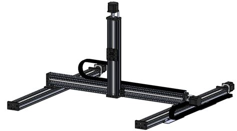 gantry system xyz double rails 1000x1000x500mm