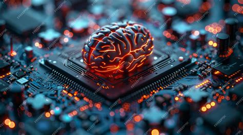 Premium Photo A Concept Of Thinking With The Cpu Mind Series