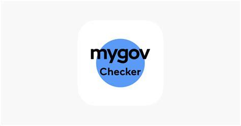 ‎mygov Checker On The App Store